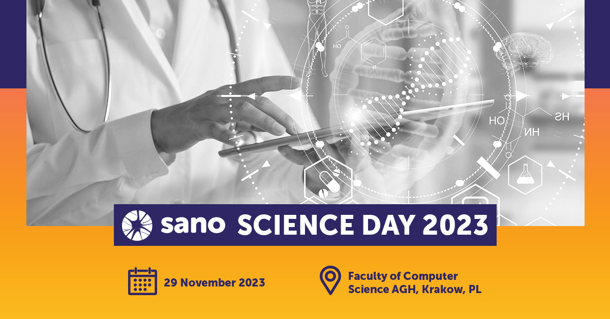 Sano Science Day 2023 is coming! - Centre for Computational Personalized Medicine