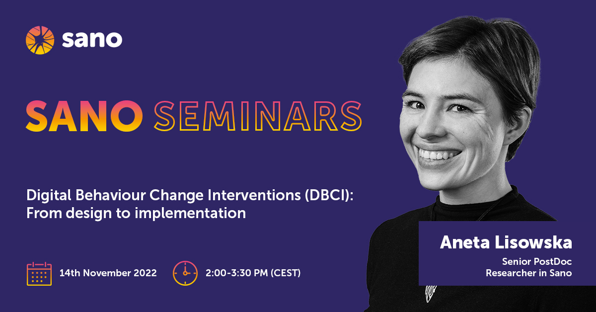 79. Digital Behaviour Change Interventions (DBCI): From design to ...