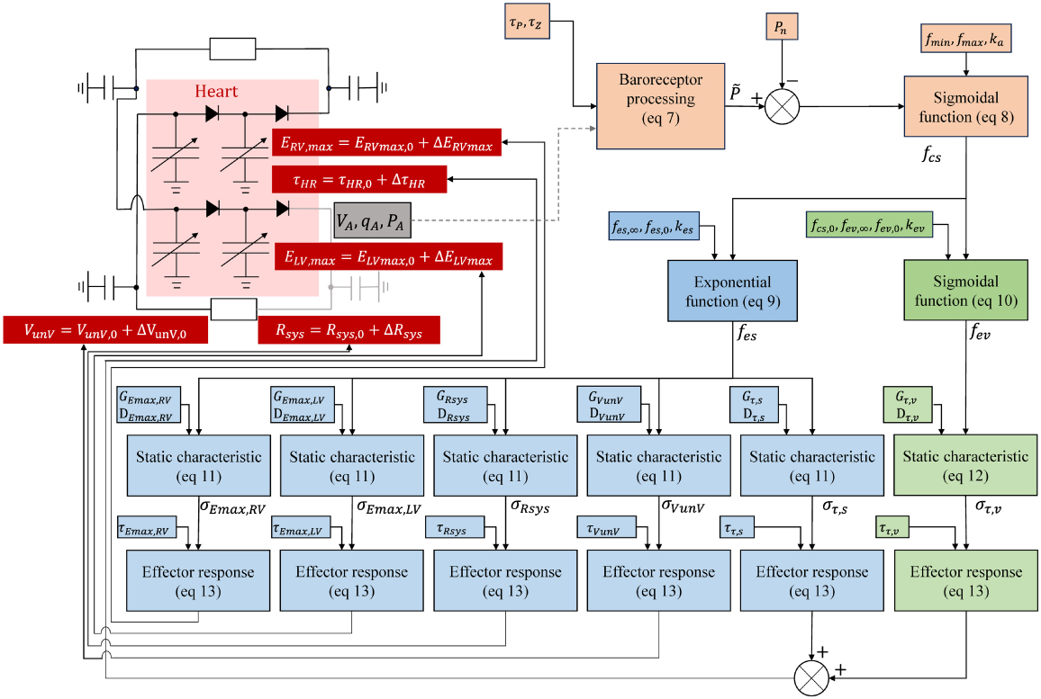 New paper "Sensitivity analysis of closed-loop one-chamber and four ...